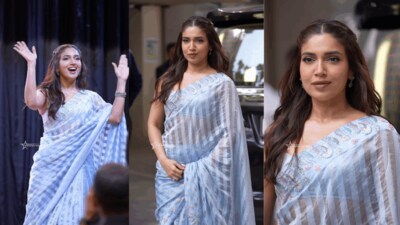 Bhumi Pednekar Makes A Case For Pastels In A ₹59,975 Embroidered Ekaya ...