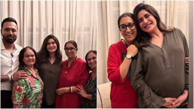 Karishma Tanna Reunites With Kyunki Saas Bhi Kabhi Bahu Thi Star Smriti ...