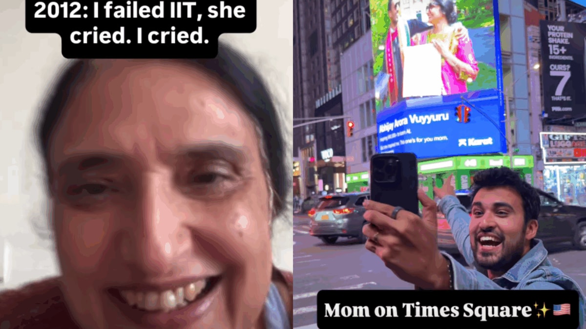 Indian Techie Who Failed To Crack IIT Surprises His Mother With A Giant ...