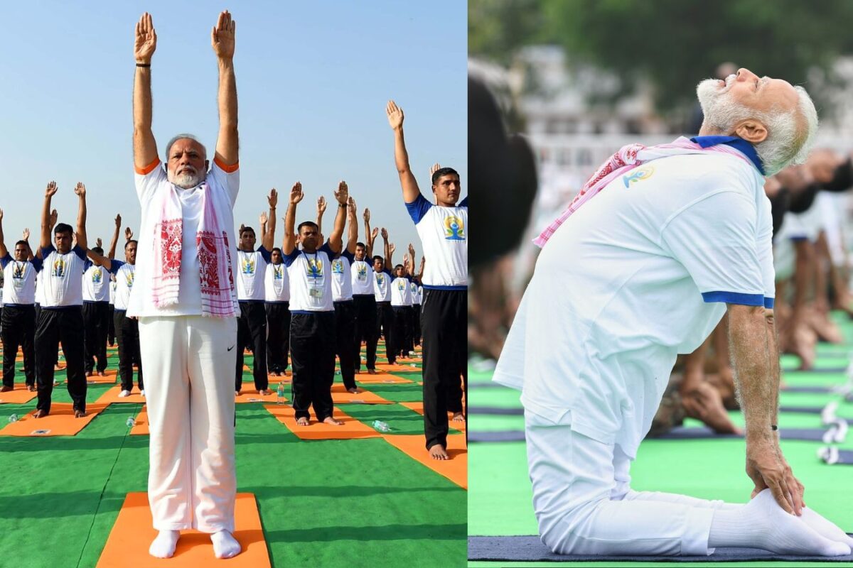 Prime Minister Modi shares his fitness routine including yoga, simple ...