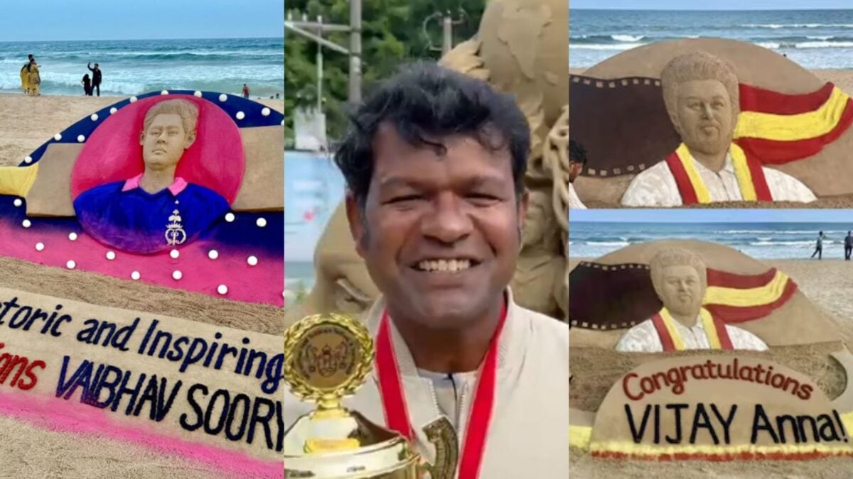 He Once Worked At A House In Exchange For Food. Today, This Sand Artist ...