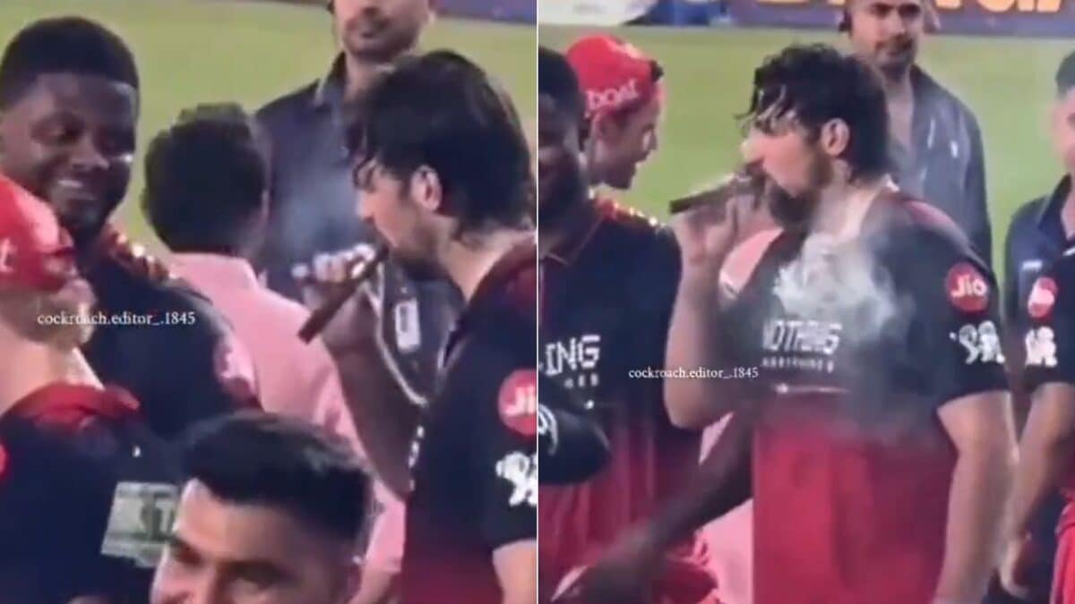 Tim David Smoking Cigar After IPL 2026 Final? Video Goes Viral On ...