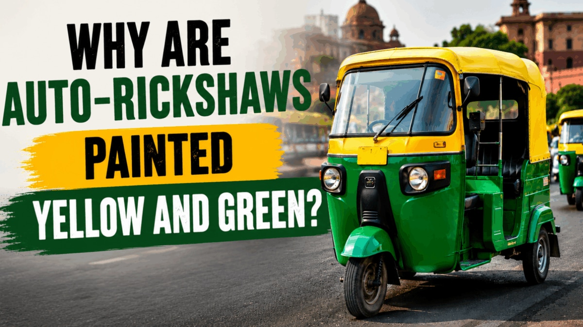 Why Are Auto-Rickshaws Painted Yellow And Green? The Reason Is More ...