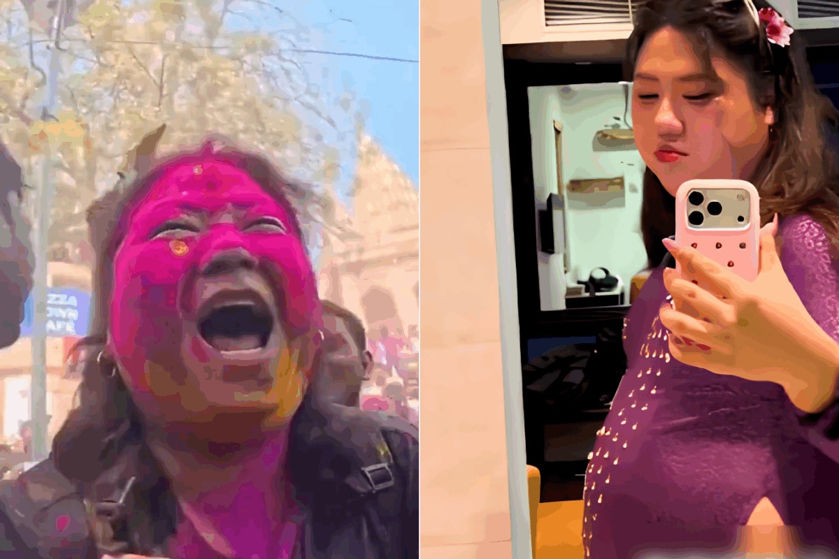 Korean vlogger debunks edited video of harassment during Holi in India ...
