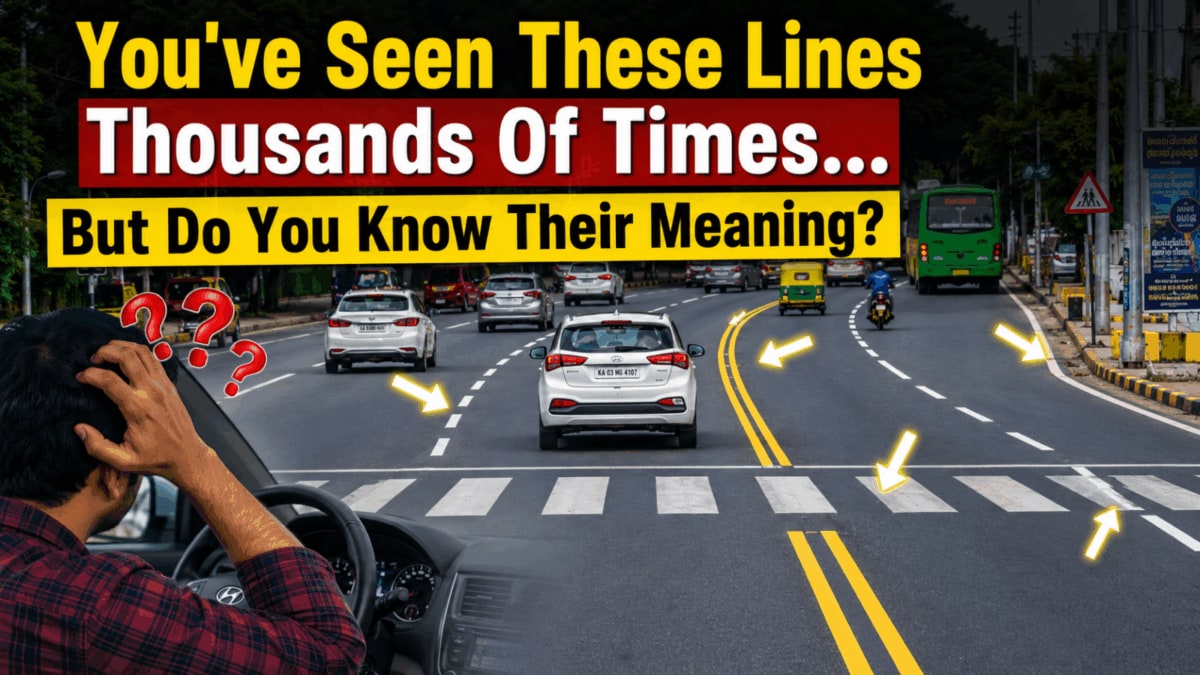 What Do White And Yellow Lines On Roads Actually Mean? Most Drivers ...