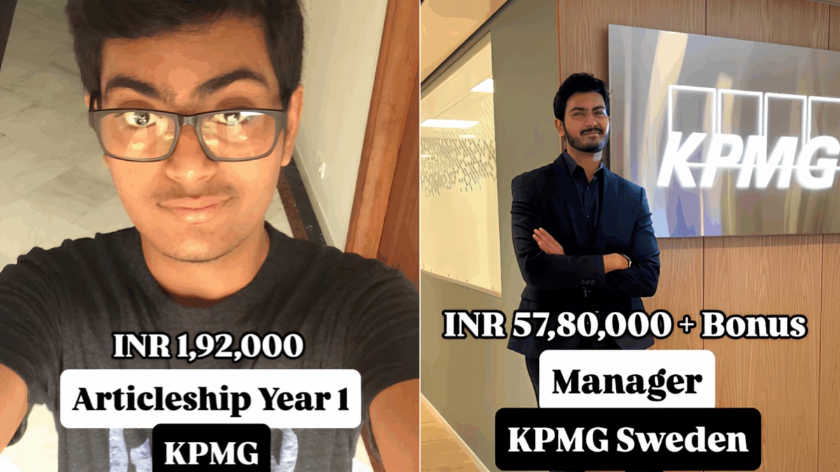 From Rs 1.92 Lakh Stipend To Rs 58 Lakh Salary: KPMG Employee's 10-Year ...