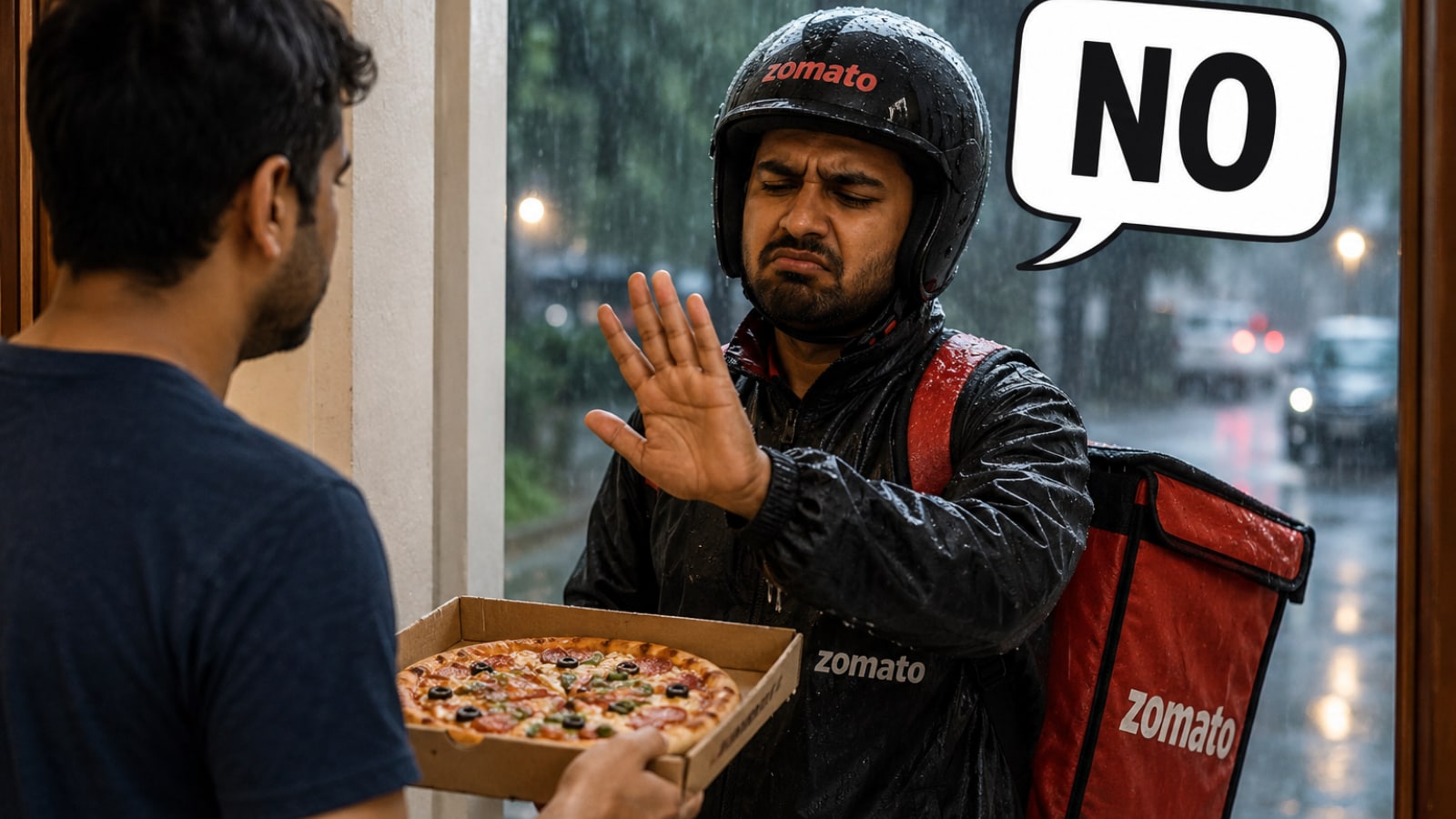 'Ye Kachra Aap Hi Khao': Delivery Executive's Savage Response To ...