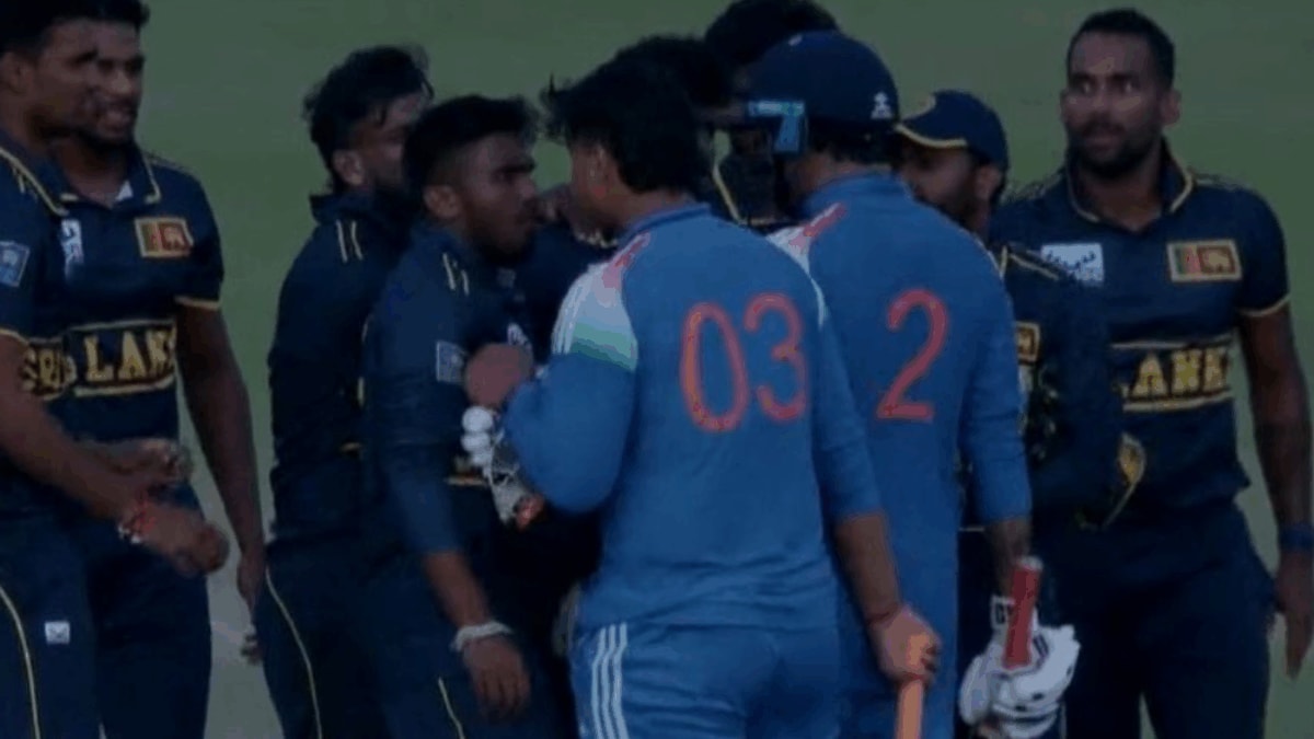 Explained: Why Vaibhav Sooryavanshi Got Angry And Fought With Sri Lanka ...