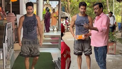 'Aise Kaun Mandir Jaata Hai': Varun Dhawan Gets Trolled For Visiting A ...