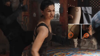 Did Alia Bhatt’s 'Alpha' Tattoo Appear And Disappear In Teaser ...
