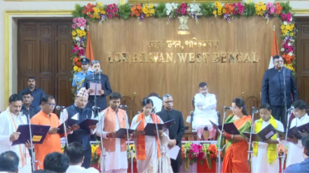 West Bengal Cabinet Expansion: 35 Ministers Take Oath In CM Suvendu ...