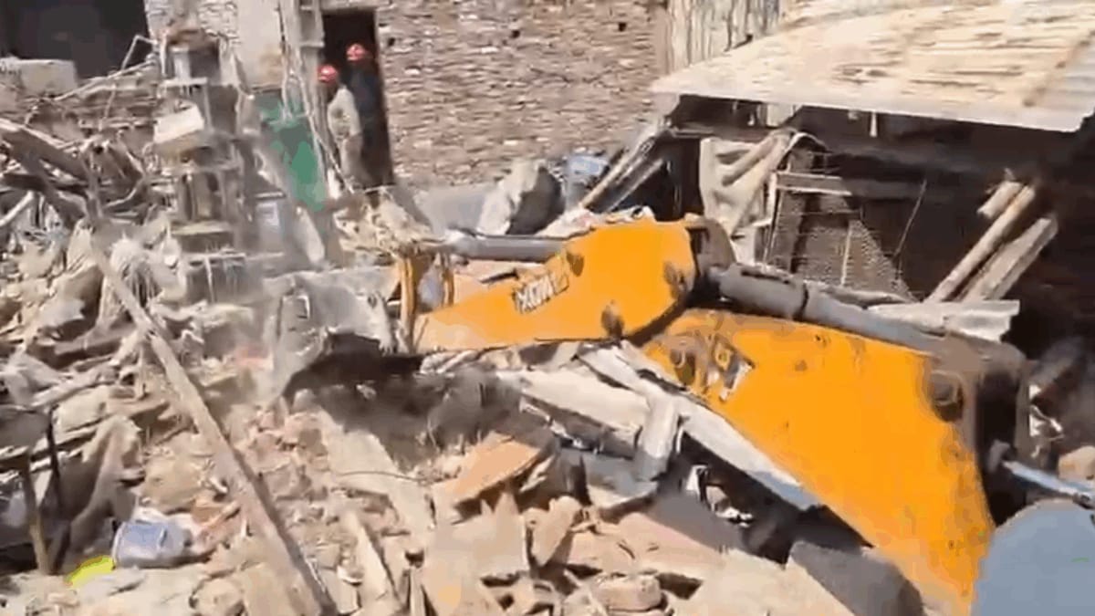 Another Day, Another Collapse: Building Crumbles In Delhi’s Burari ...