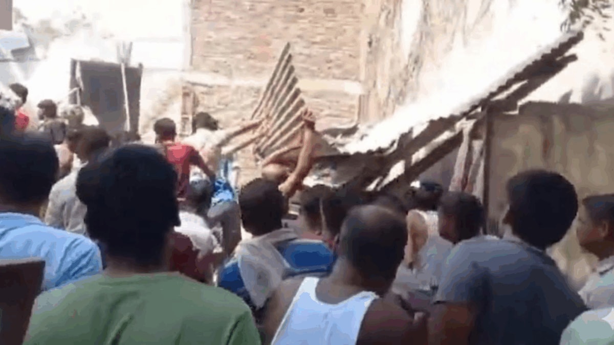 Another Day, Another Collapse: Building Crumbles In Delhi’s Burari ...