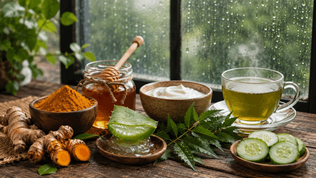Monsoon Skincare: 7 Kitchen Ingredients That Actually Work
