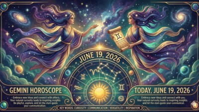 Gemini Horoscope Today, June 19, 2026 | Horoscope News - News18