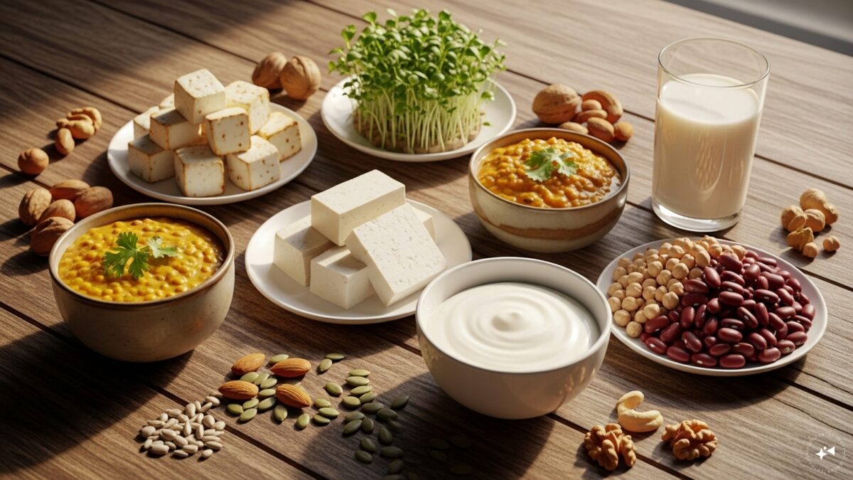 Best Vegetarian Protein Foods to Hit 120g Daily: Paneer, Soy, Pulses ...