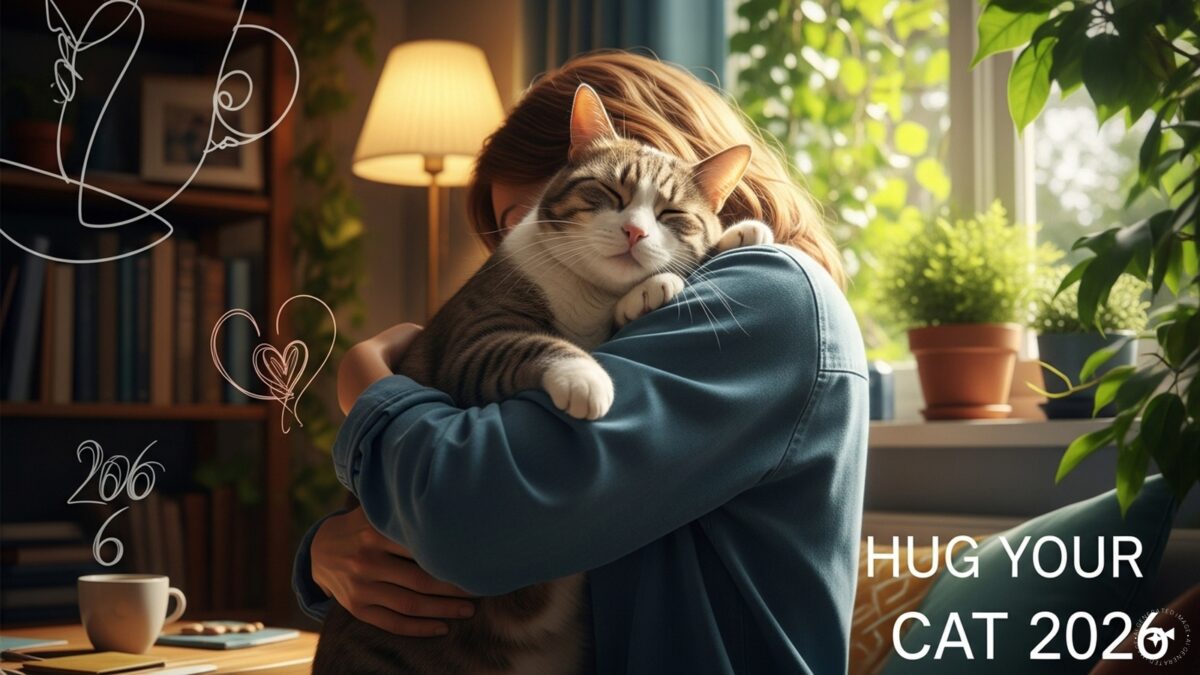 Hug Your Cat Day 2026: 10 Signs Your Cat Loves Being Hugged