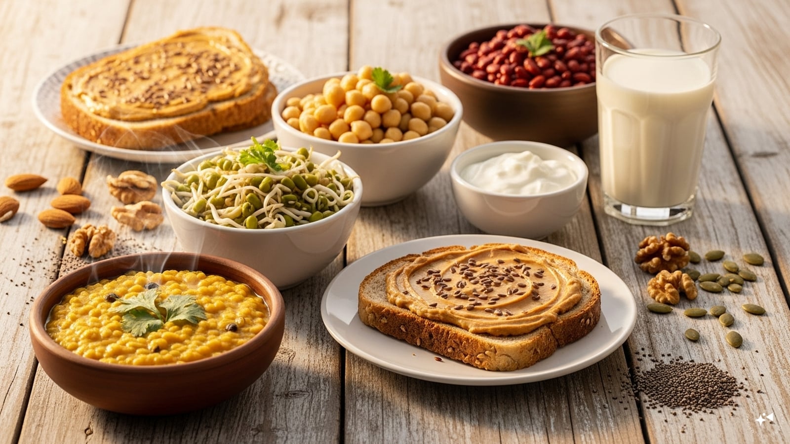 Best Vegetarian Protein Foods to Hit 120g Daily: Paneer, Soy, Pulses ...