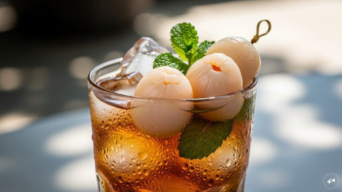 Step-By-Step Guide To Make Litchi Iced Tea At Home