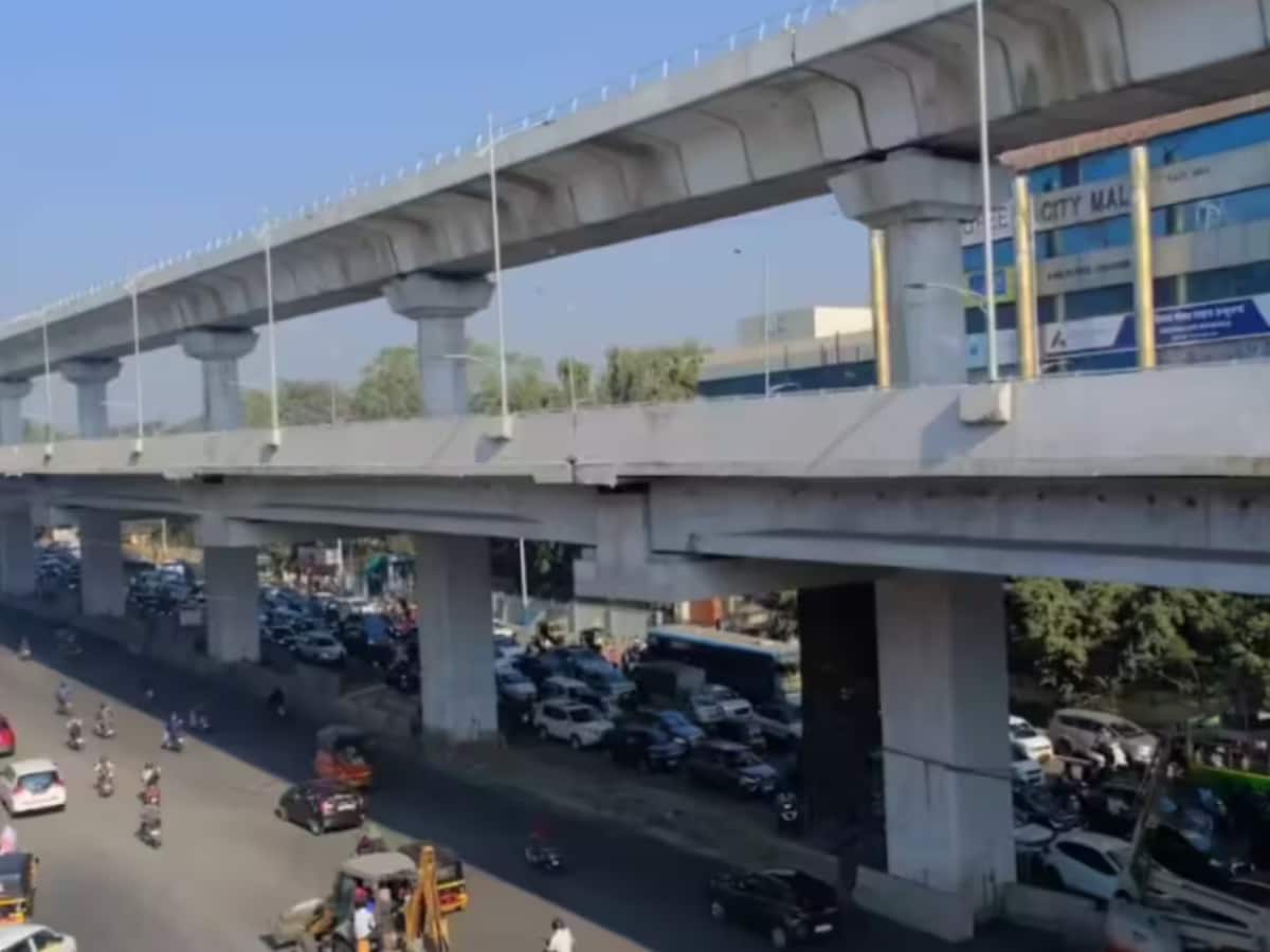 Pune's Double-Decker SPPU Flyover: Metro Above, Traffic Below — How ...