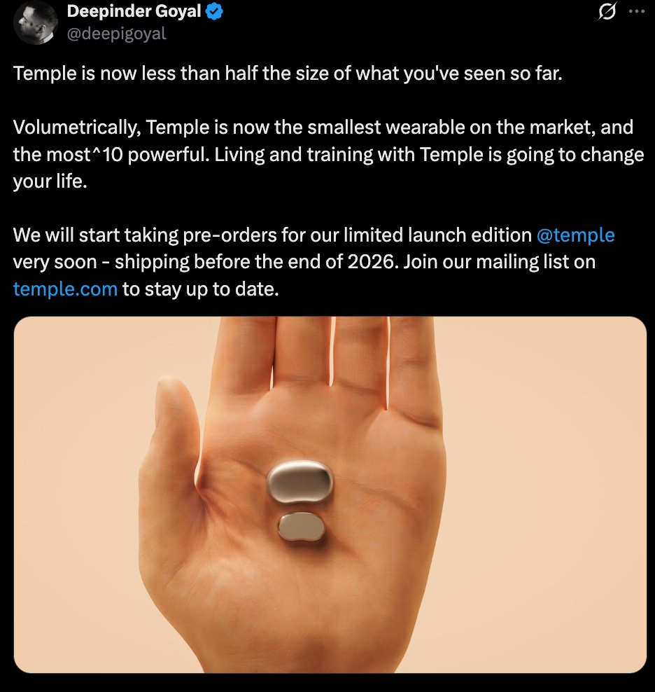 Zomato Founder Deepinder Goyal Shares A 'Temple Update' | Tech News ...