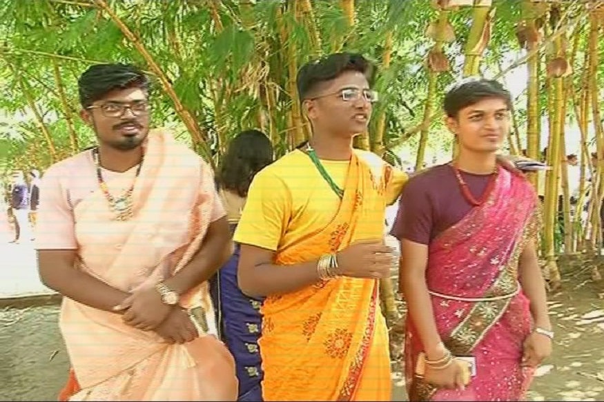 मुलांचा साडी डे आणि मुलींचा टाय डे : पुण्याच्या कॉलेजमधला विलक्षण ...