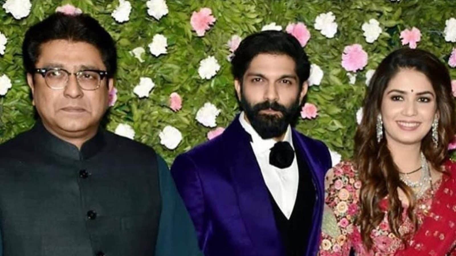 raj thackeray became a grandfather his son amit thackeray and daughter ...