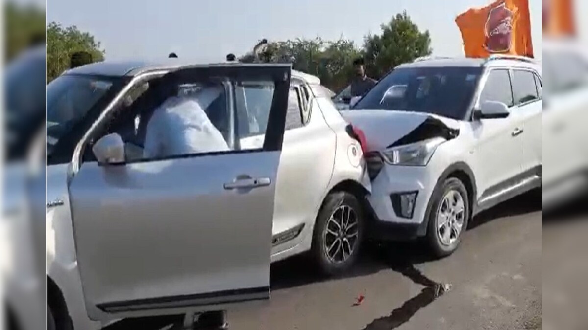 Raj Thackeray convoy accident near Aurangabad seven to eight cars ...