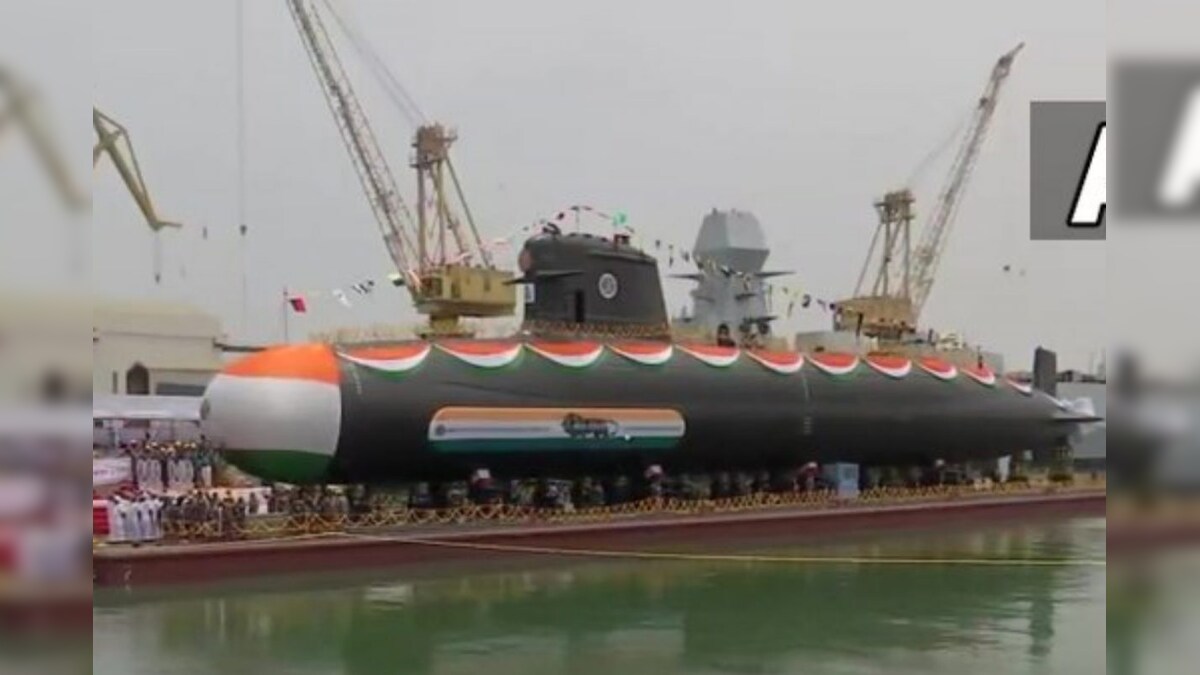 Last indian scorpene class submarine project 75 ins vagsheer launched ...