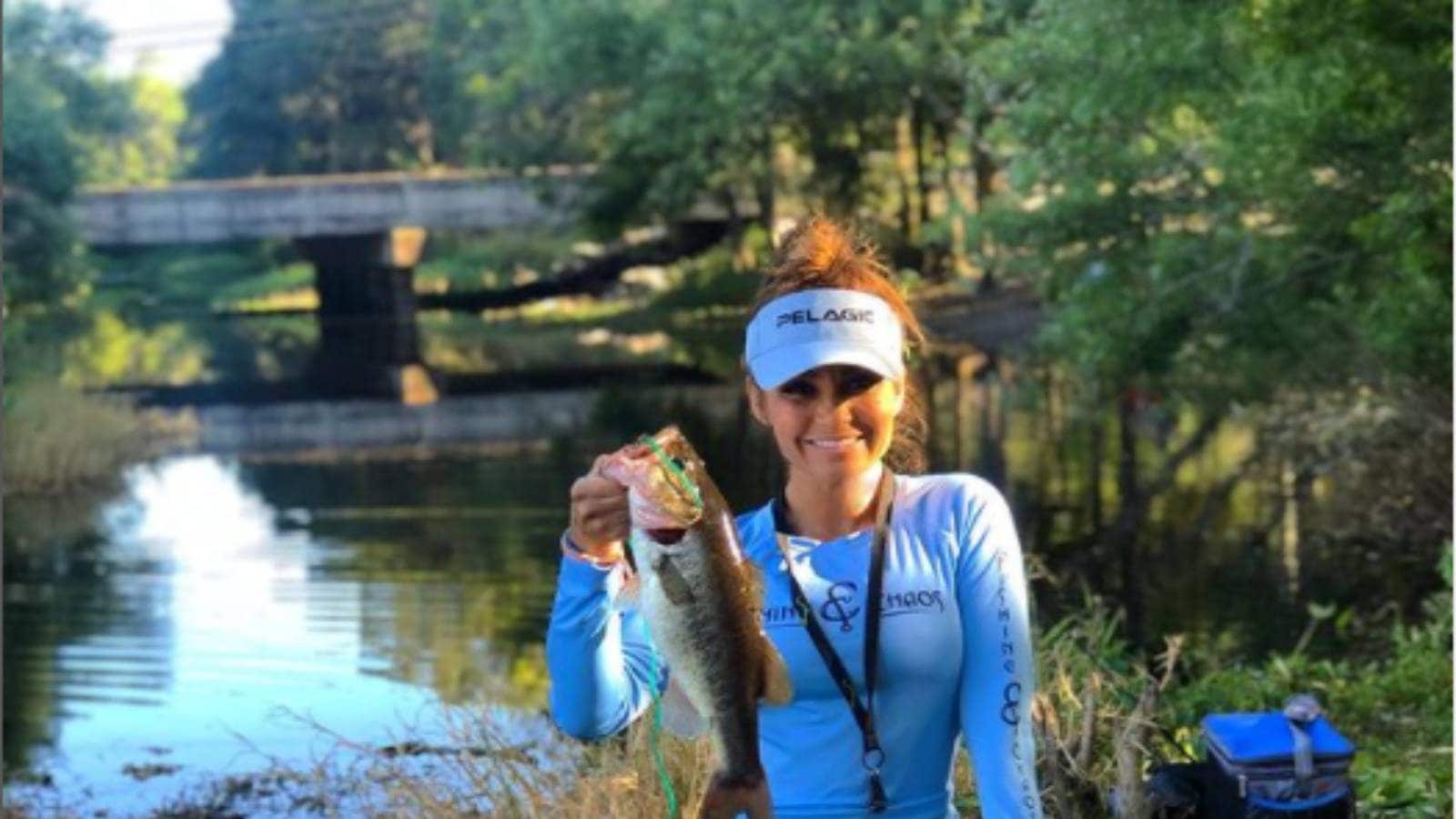 Sara snedal is called kayak fishing queen as she loves male dominated ...