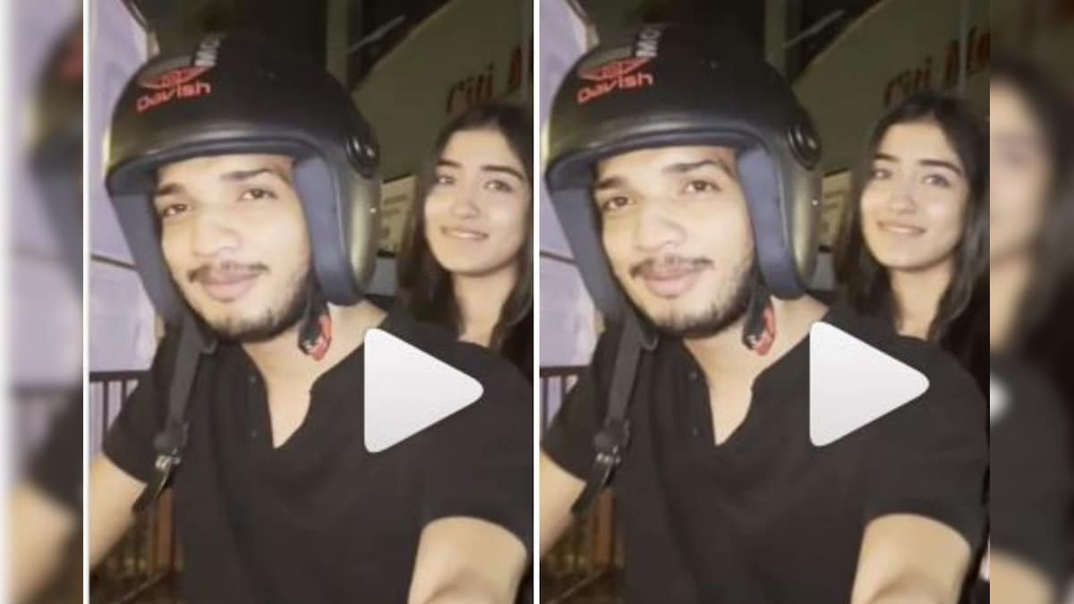 Lockupp winner munawar faruqui movie date and bike ride with girlfreind nazila sitashi mhad - GF ...