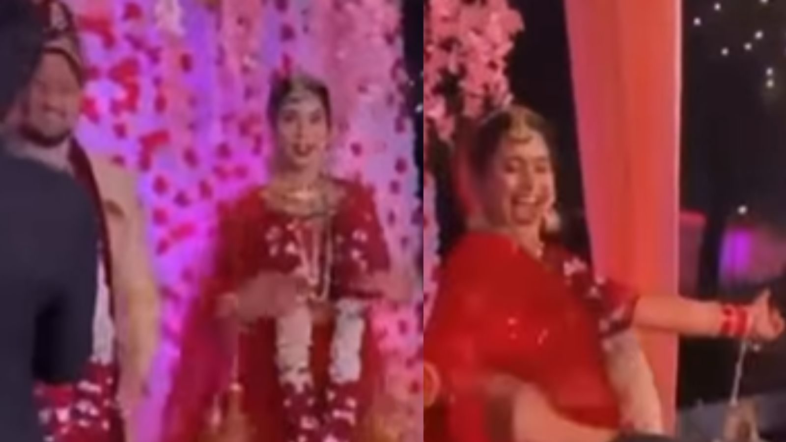 Desi bride bindass dance with best friend video viral on social media ...