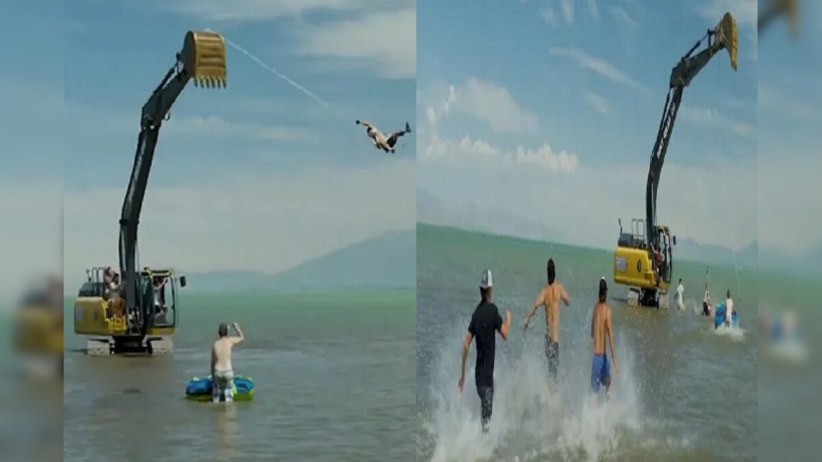 Youtube star hanging colleague on bulldozer stunt cause skull shattered ...