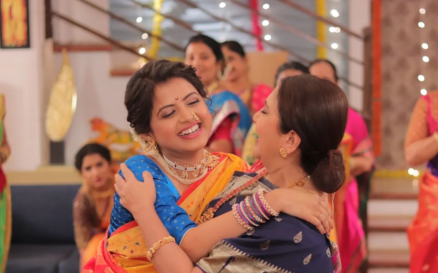 Bhagya Dile Tu Mala Maha Ravivar special episode Kaveri Raj Guhagar BTS ...