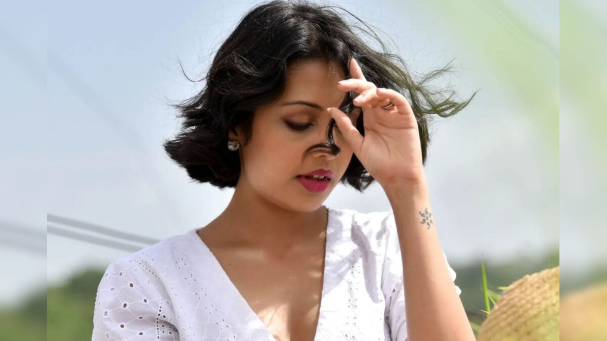 Shivani rangole carrying her new short hair look with confidence mhnk ...