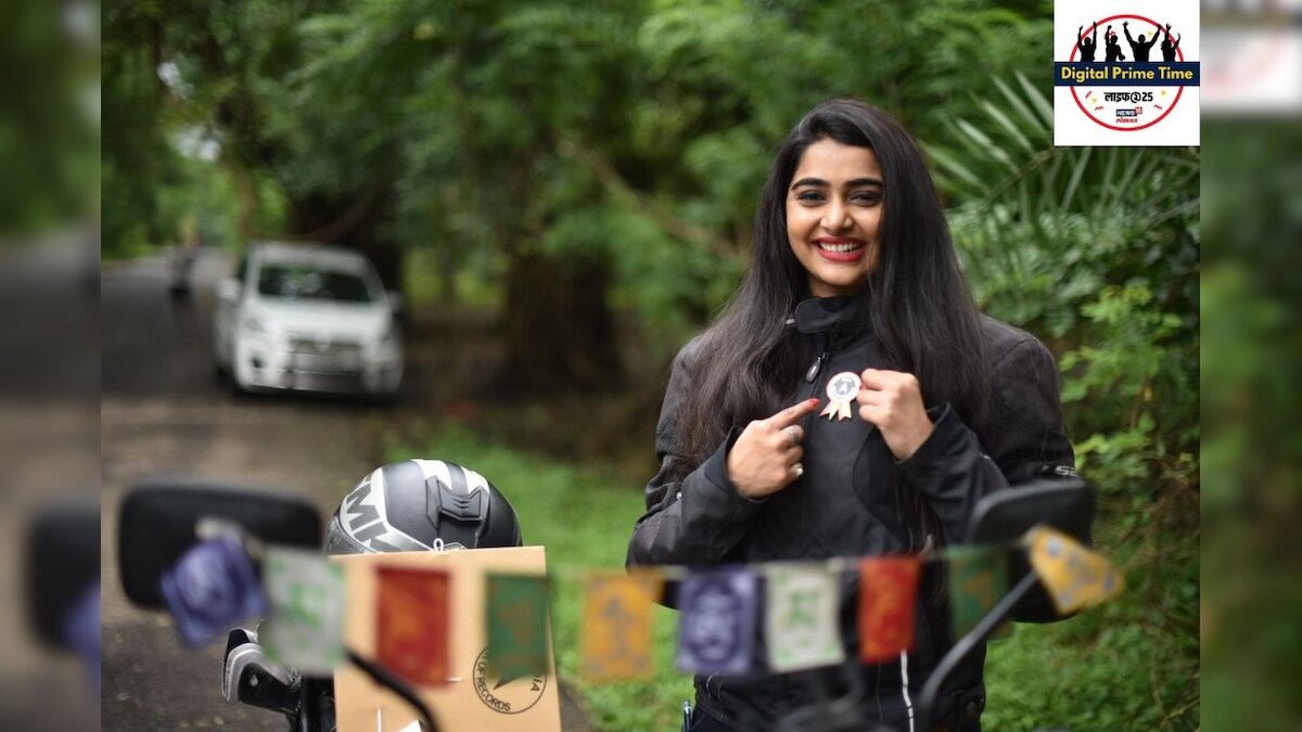 Youngest female rider dimple singh who conquered sach pass and spiti ...