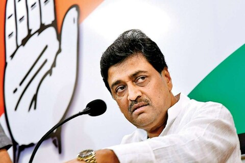 Ashok Chavan absents from Congress press conference mhss - अमित शहा ...