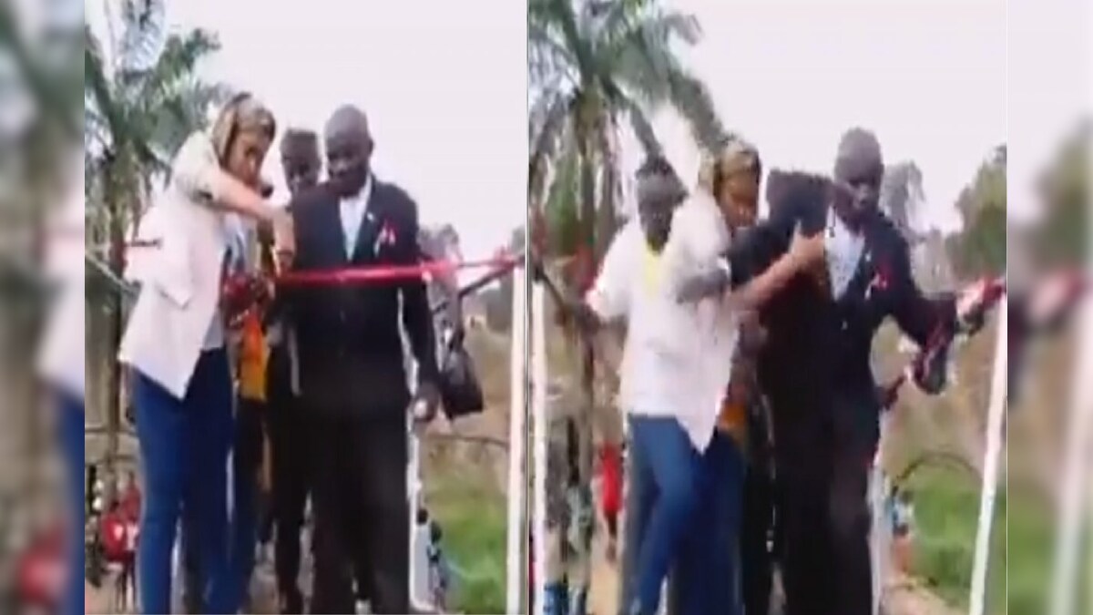 Bridge collapses during inauguration in congo guest fall video trending ...