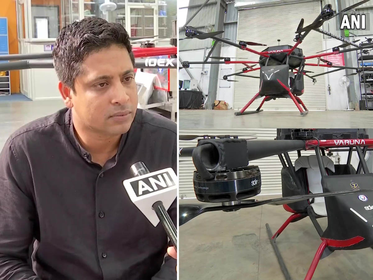 PHOTOS: देशातील पहिलं मानव वाहून नेणारं ड्रोन नौदलात लवकरच होणार दाखल ...