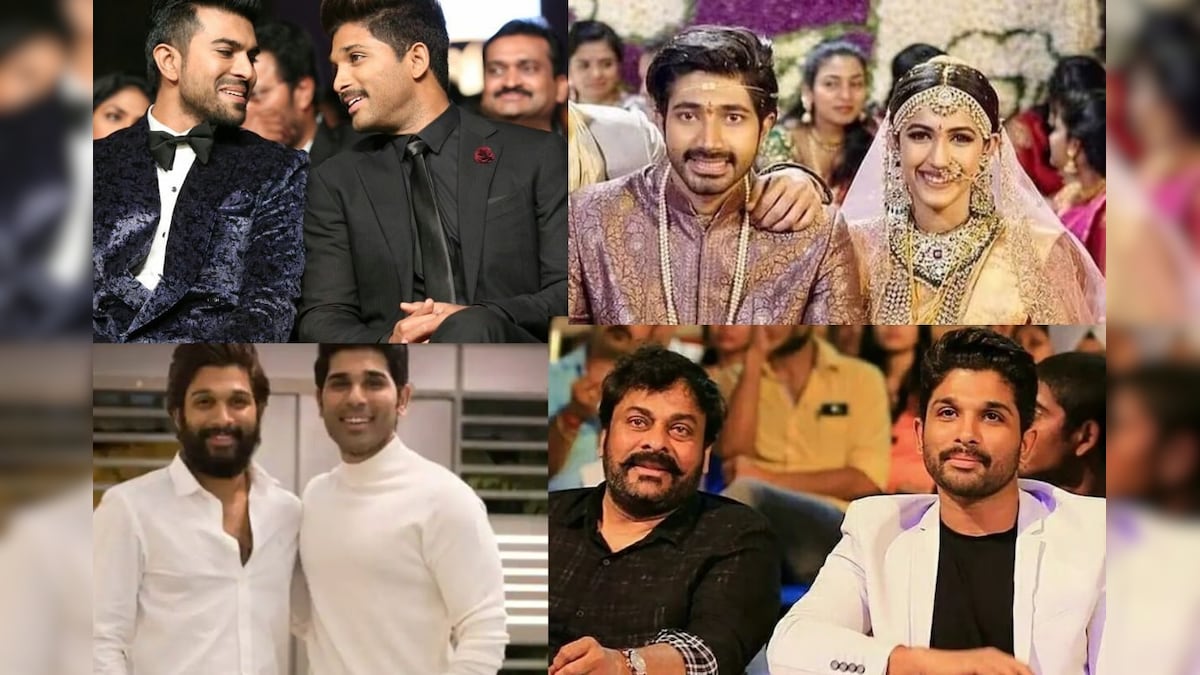 Allu Arjun Family Members: अल्लू अर्जुनची स्टार फॅमिली; आजोबा, बाबा ...