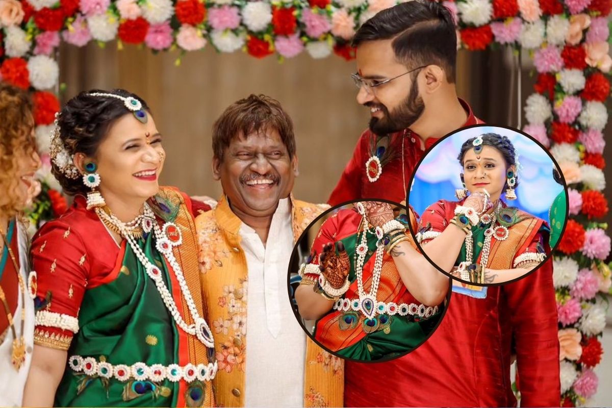 Sukanya Arun Kadam Baby Shower : अरुण कदमच्या लेकीने डोहाळे जेवणासाठी ...