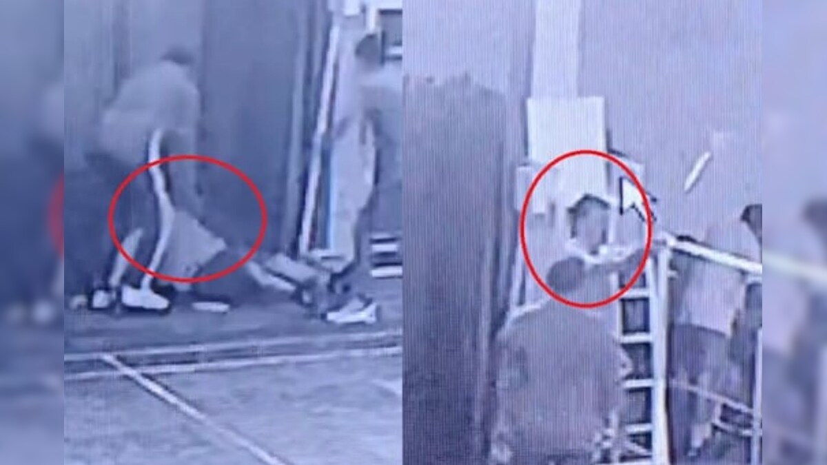 बॅडमिंटन खेळतानाच कोसळला, कोर्टवरच मृत्यू, धक्कादायक Video – News18 लोकमत