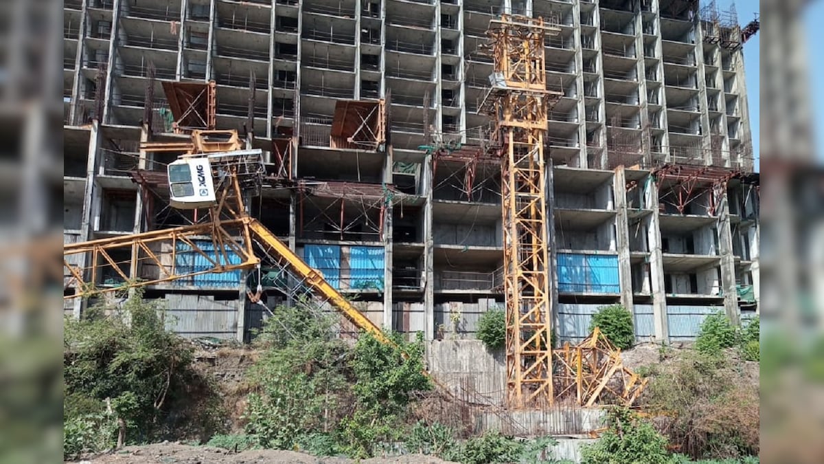 Mumbai News : चेंबूरमध्ये बांधकाम सुरू असताना क्रेन कोसळली, 5 जण जखमी ...