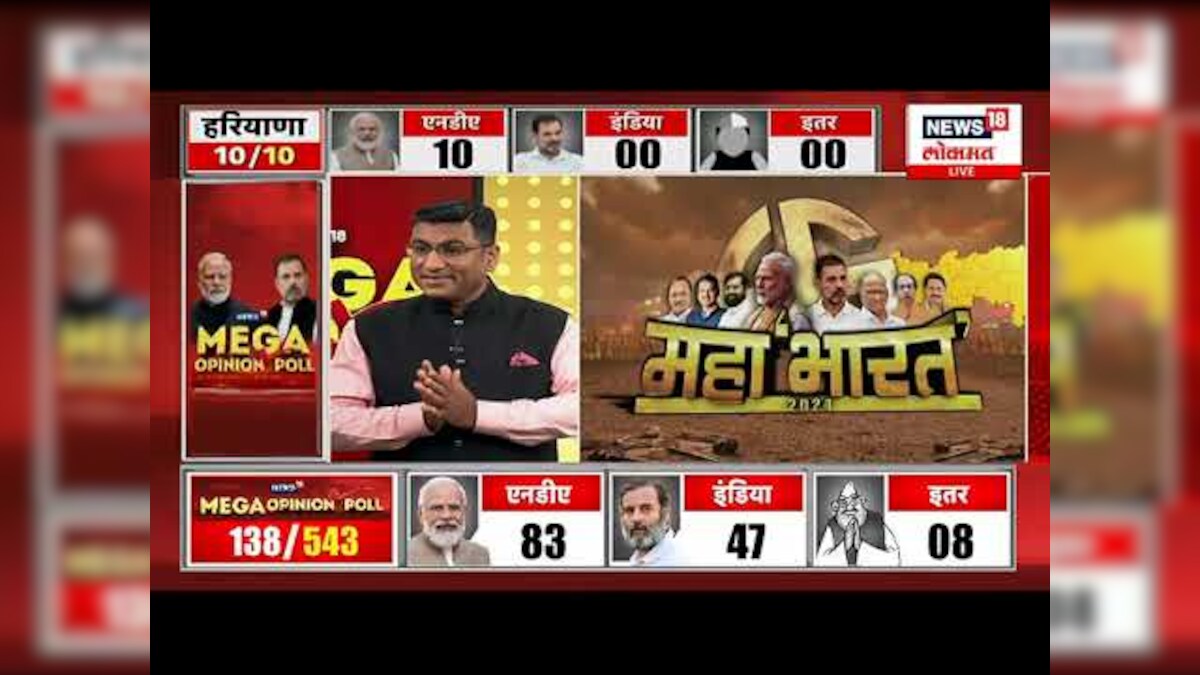Megha Opinion Poll Hariyana : लोकसभेचा रणसंग्राम, हरियाणामध्ये निवडणुकांचं काय वातावरण?