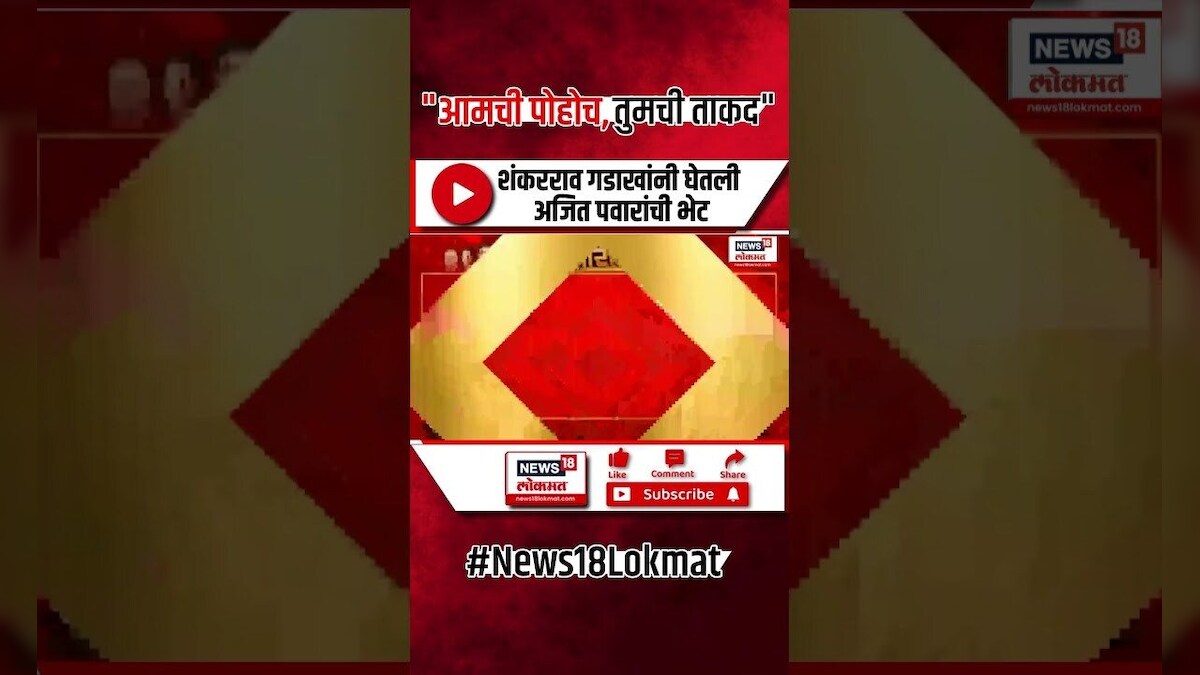 Shankarrao Gadakh meet Ajit Pawar : शंकरराव गडाखांनी घेतली अजित पवारांची भेट | #shorts