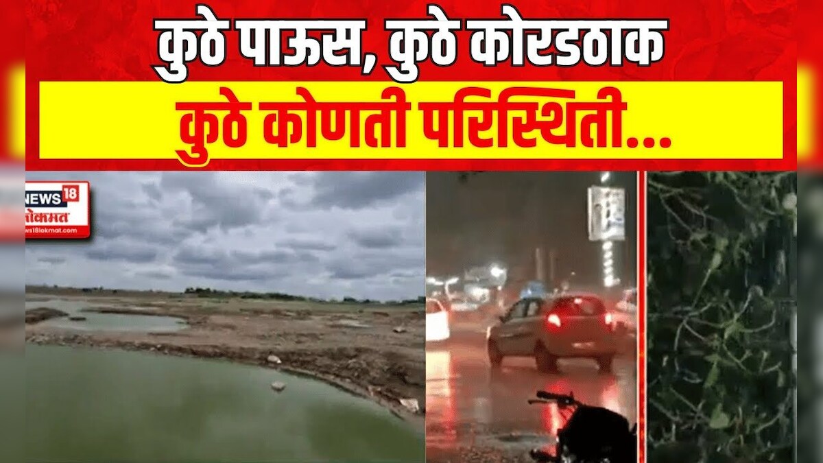 Maharashtra Rain Updates : राज्यात अनेक ठिकाणी पाऊस तर काही ठिकाणी ...
