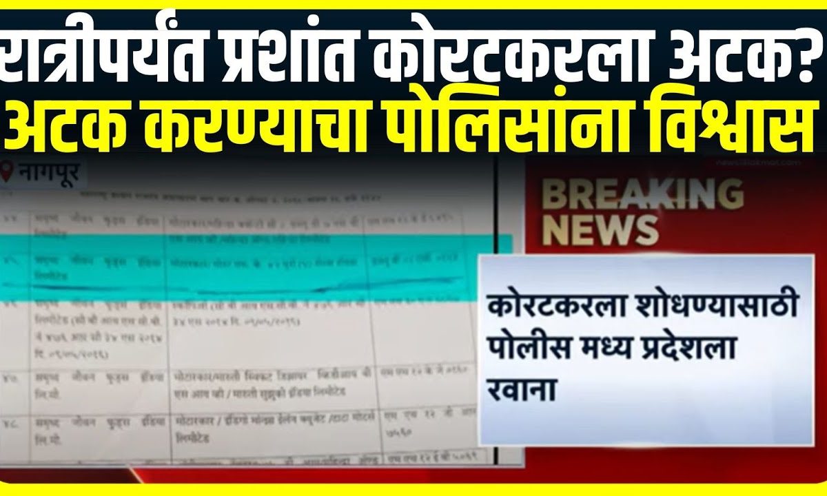 Prashant Koratkar Case Update : रात्रीपर्यंत प्रशांत कोरटकरला अटक करणार? कोरटकरला शोधण्यास यंत्रणा