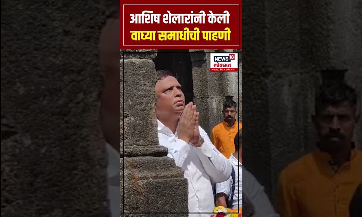 Ashish Shelar On Waghya Samadhi | आशिष शेलारांनी केली वाघ्या समाधीची ...