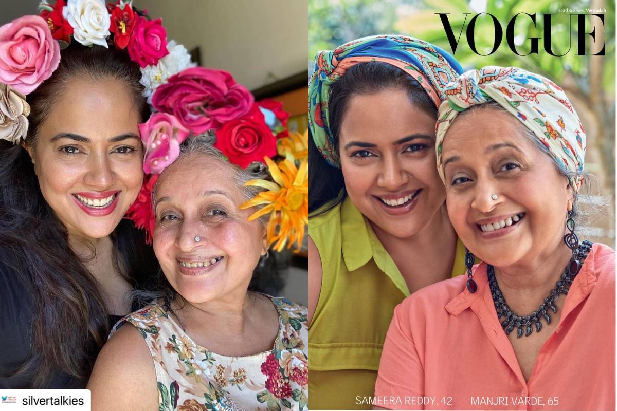 ಸೆಲೆಬ್ರಿಟಿ ಅತ್ತೆ-ಸೊಸೆ: ಫೋಟೋಶೂಟ್ ನಲ್ಲಿ ಮಿಂಚಿದ ಸಮೀರಾ ರೆಡ್ಡಿ-ಮಂಜರಿ ವರ್ದೆ ...