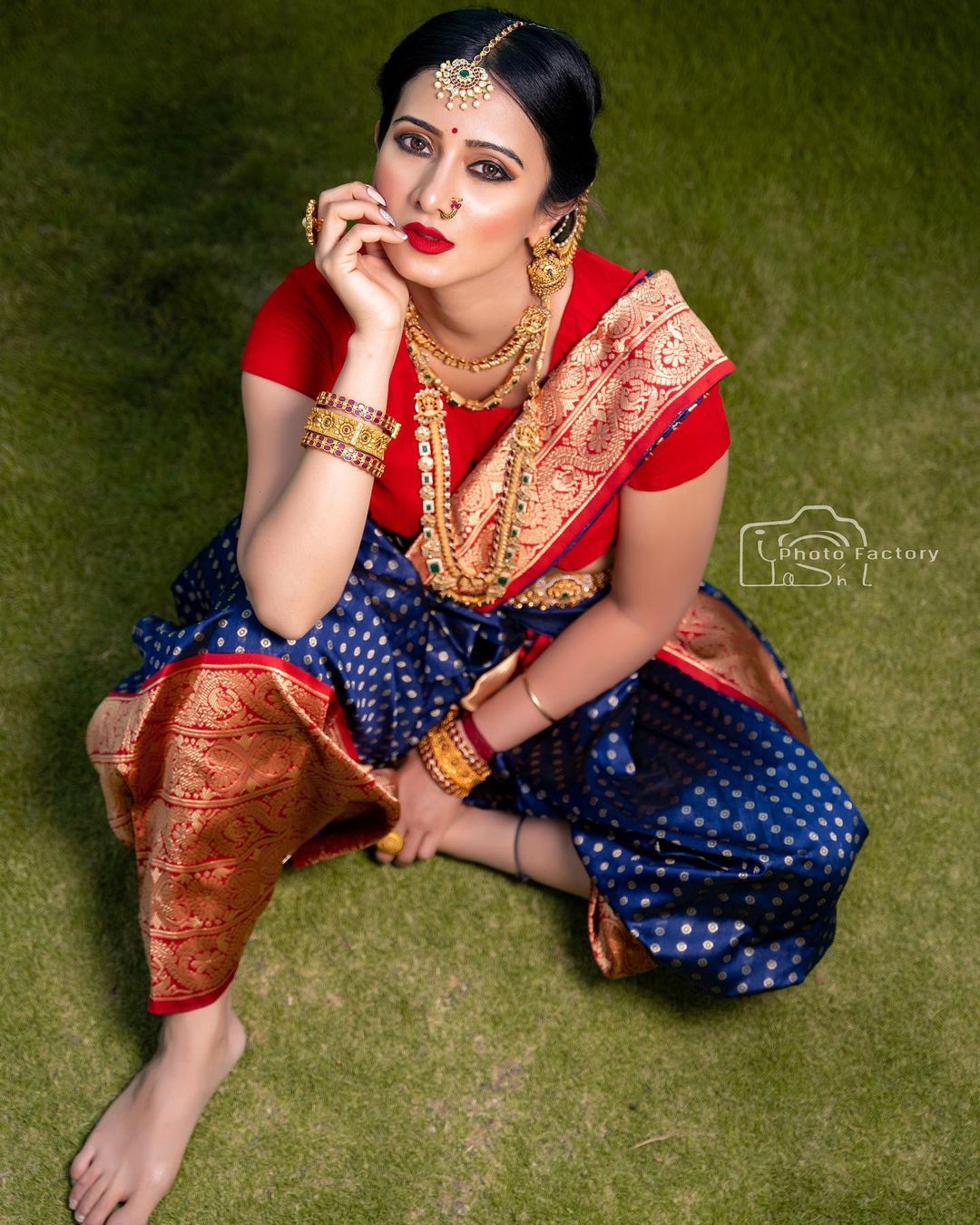 Harshika Poonacha: ಉತ್ತರ ಕರ್ನಾಟಕ ಶೈಲಿಯಲ್ಲಿ ಕಾಣಿಸಿಕೊಂಡ ಹರ್ಷಿಕಾ ಪೂಣಚ್ಚ ...